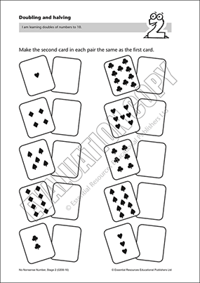 Double Numbers Worksheet Free Printable